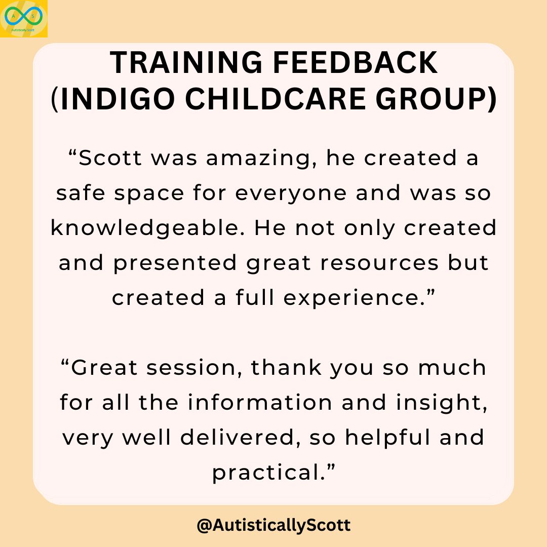 Training – Autistically Scott